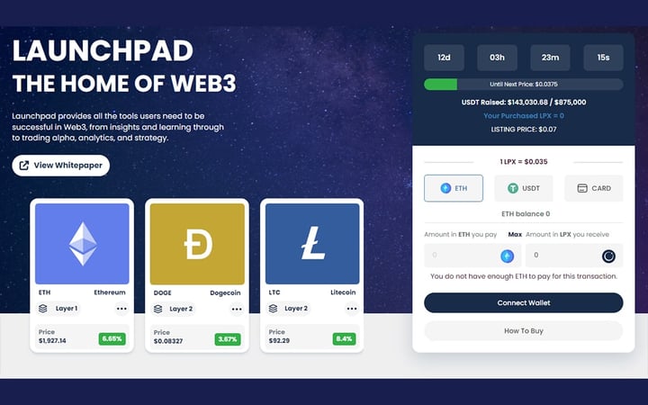 Launchpad Is the Comprehensive Dashboard that Web3 Needs | Coinspeaker